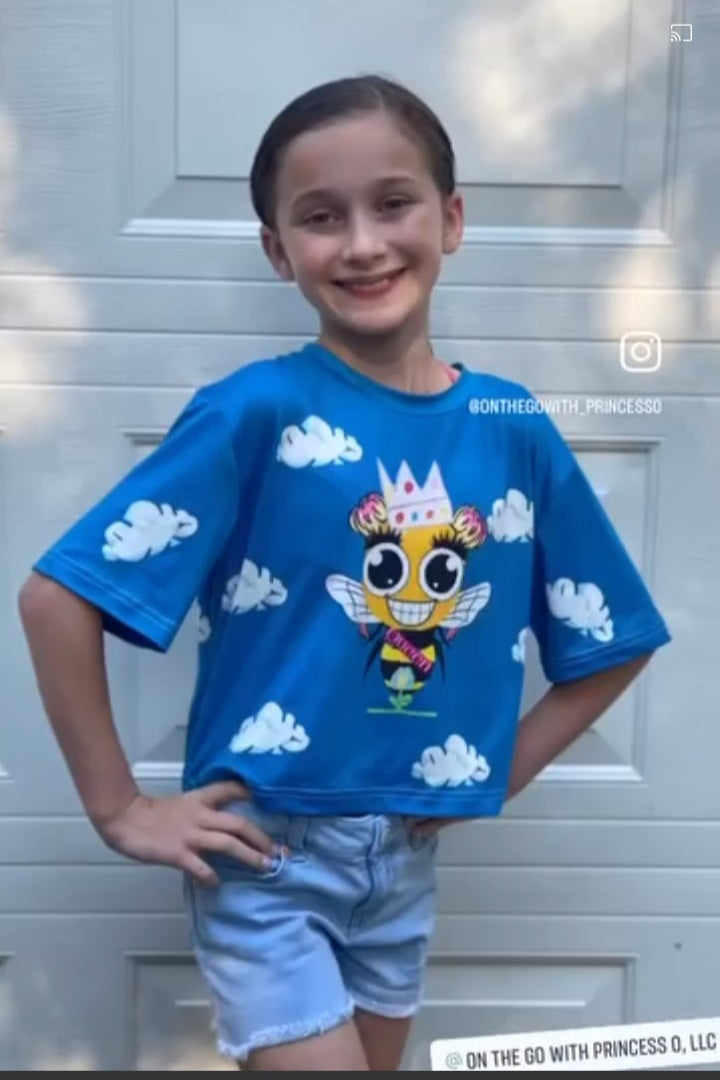 Queen Bee Crop Top – On the Go with Princess O